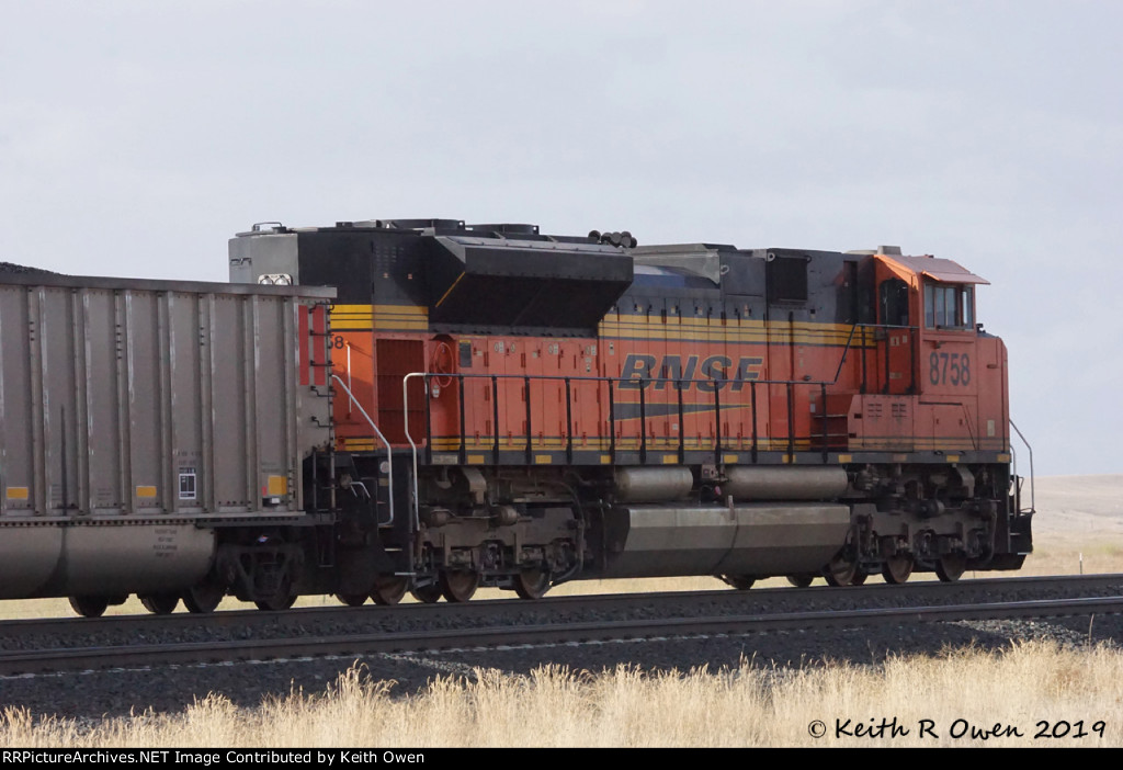 DPU on a Westbound Coal Train